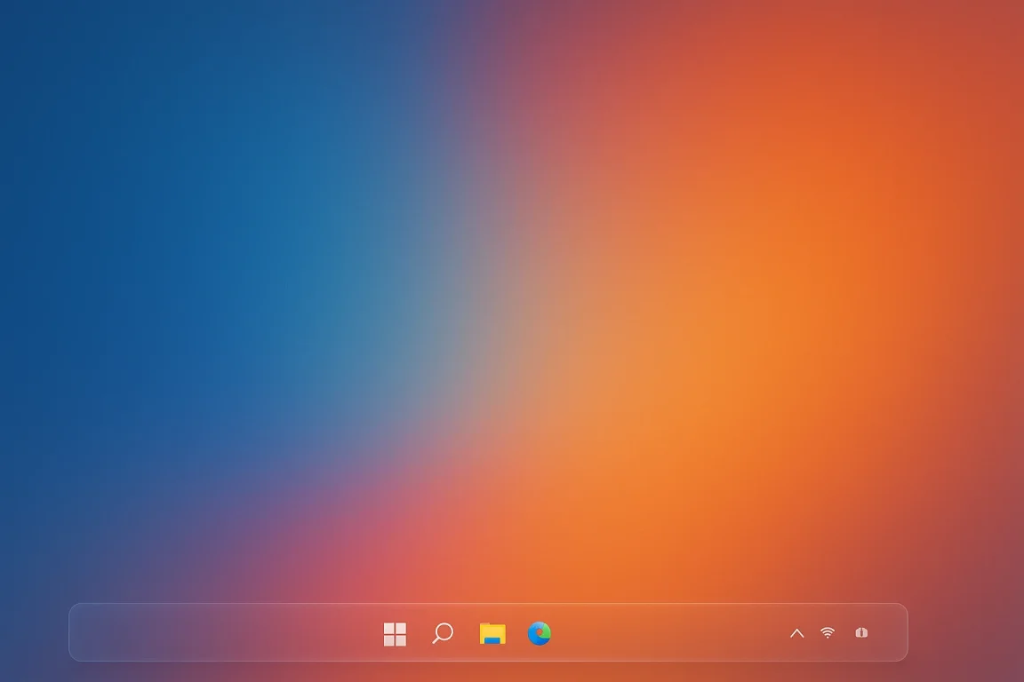 Make Windows Taskbar Transparent with TranslucentTB: Simple and ...