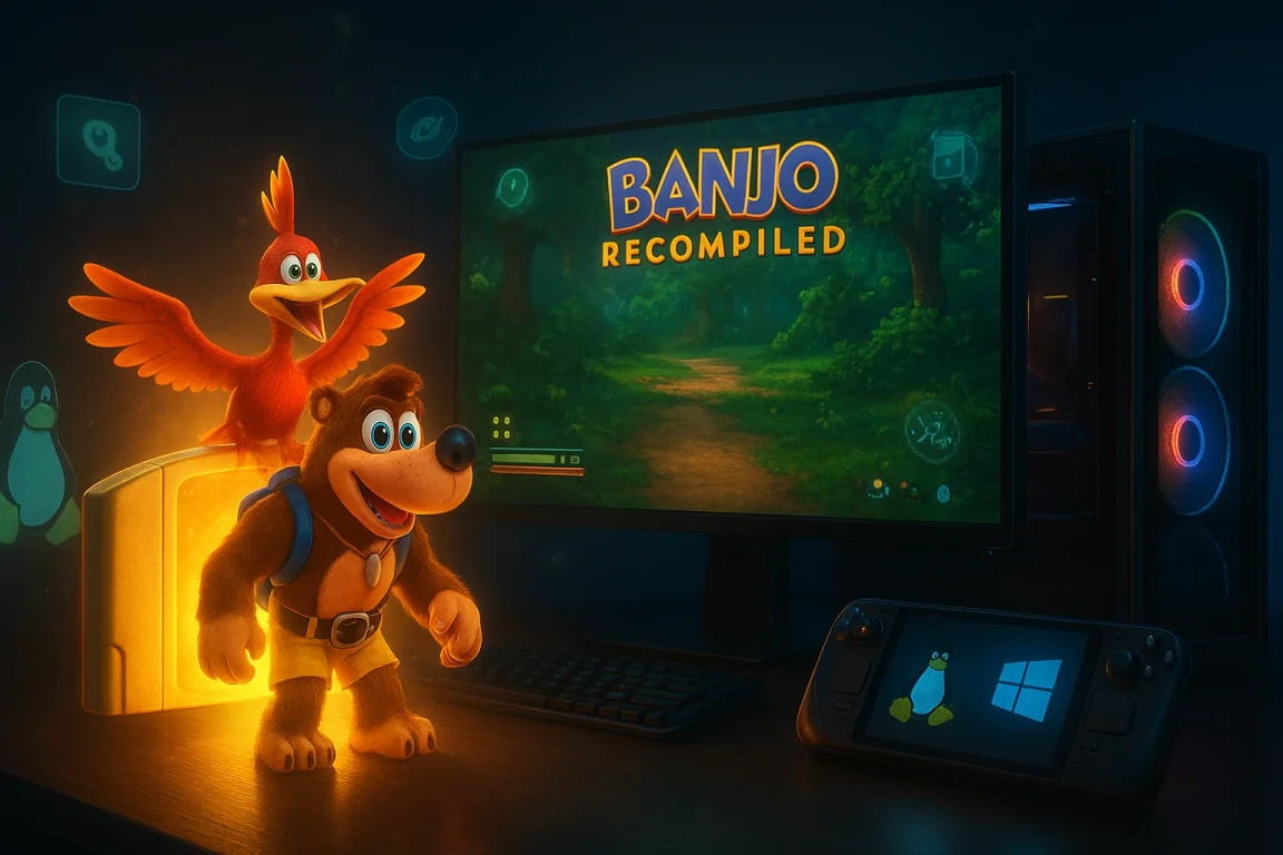 Banjo Kazooie Returns as Native PC Port via Banjo Recompiled | Windows ...