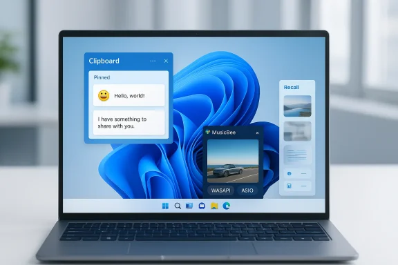 Windows 11 Phone‑Fast Workflow: PowerToys Clipboard Recall MusicBee ...