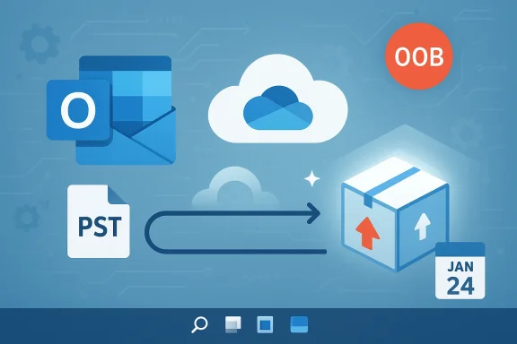 Windows 11 January 2026 Patch Regressions Hit Outlook PSTs in Cloud ...