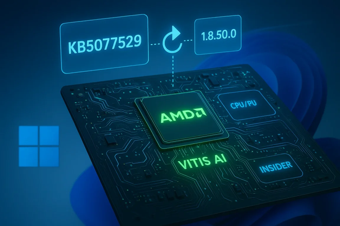 KB5077529: AMD Vitis AI Execution Provider Update for Windows 11 24H2 ...