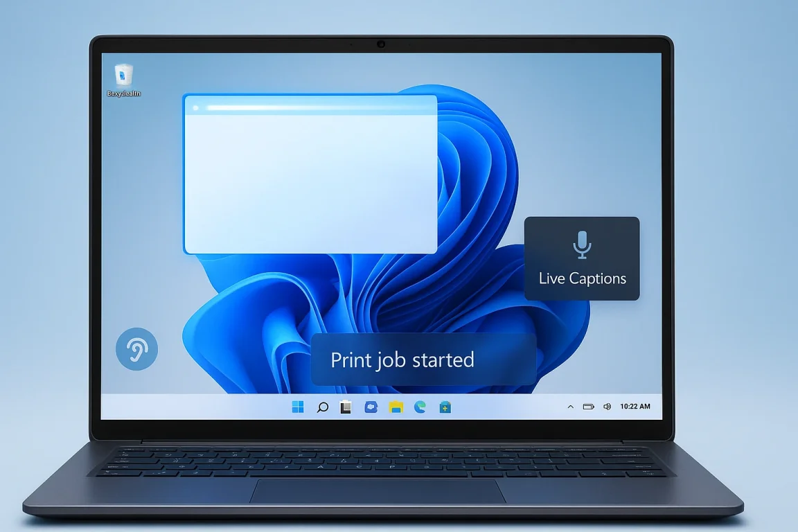 Windows Visual Alerts and Live Captions: A Complete Accessibility Guide ...