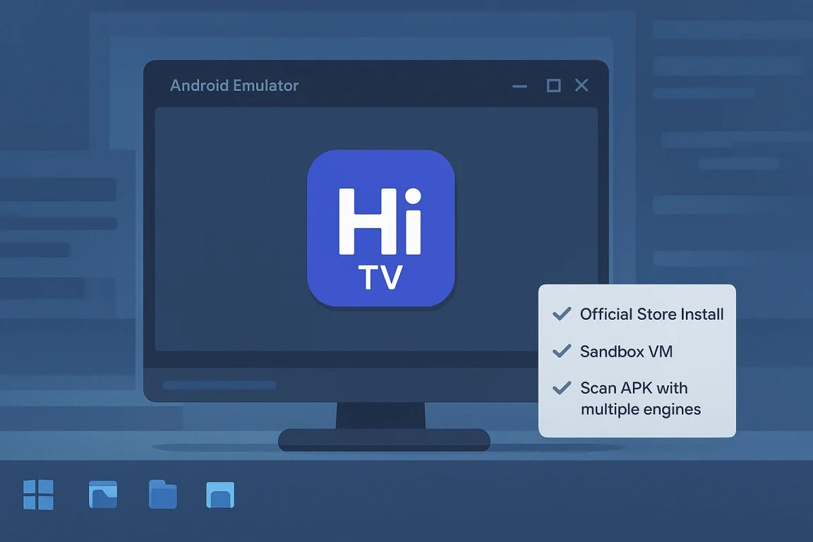 Running HiTV on Windows: Safe Emulator Paths and Real Risks (2024–2025 ...