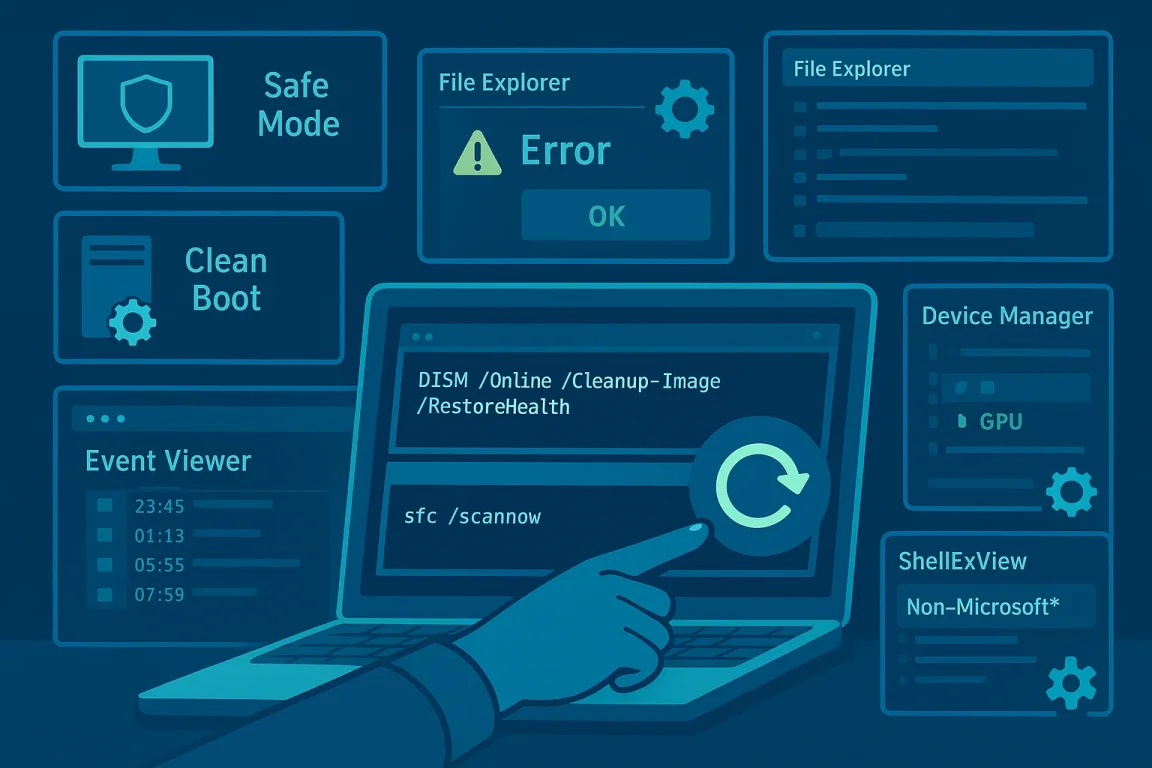 Fix File Explorer Crashes: A Practical Windows Troubleshooting Guide ...