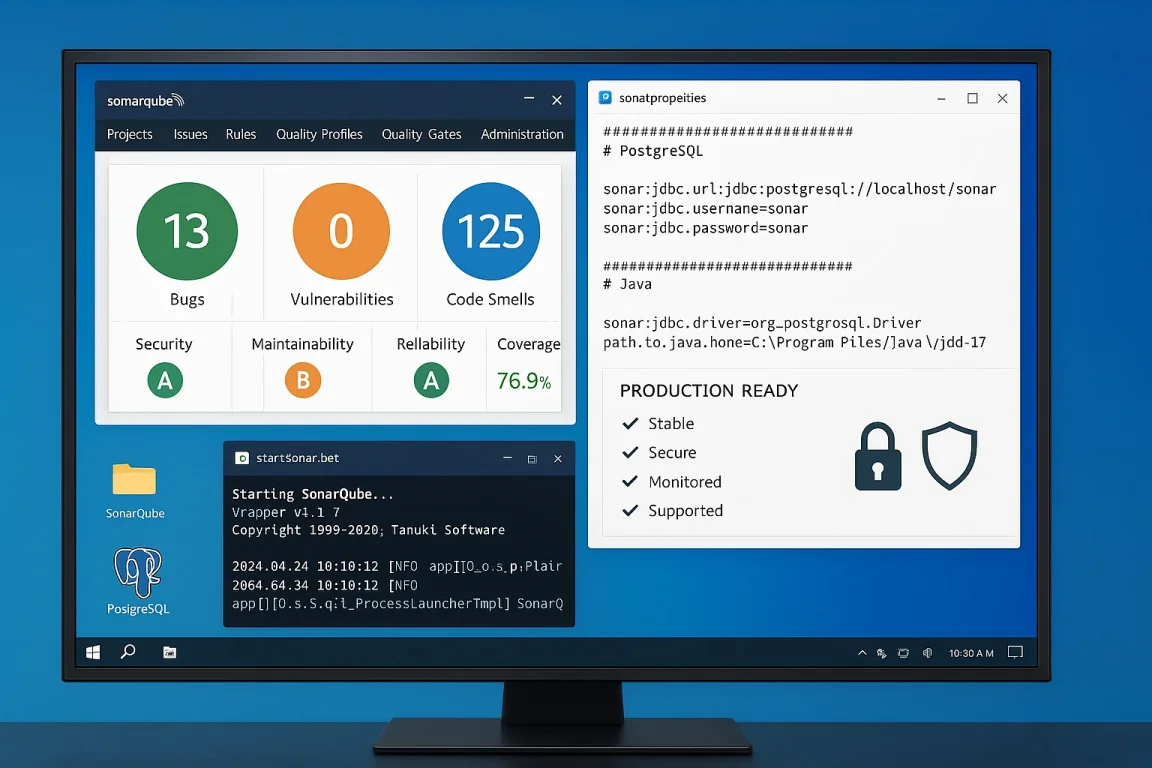 Safer Windows 10 SonarQube Install: Verified steps and tips | Windows Forum