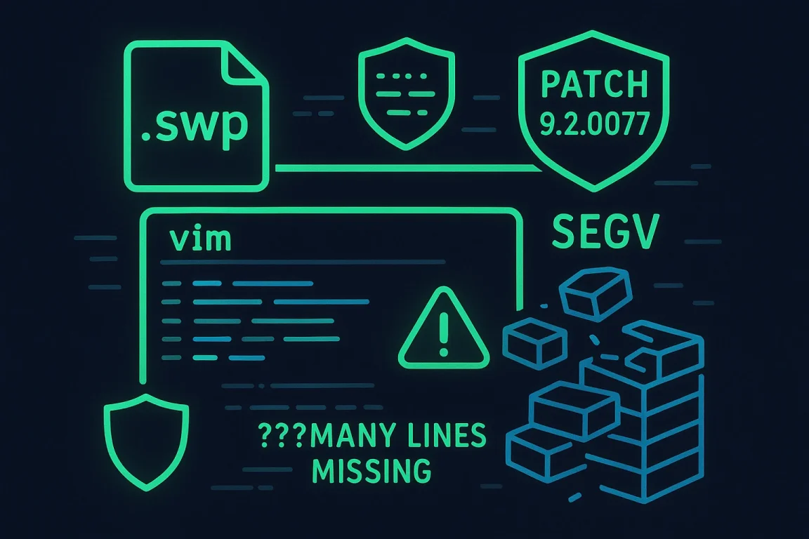 CVE-2026-28421: Vim Swap Recovery Bug Fixed in Vim 9.2.0077 | Windows Forum