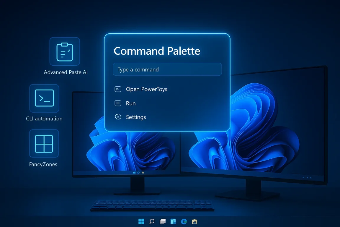 PowerToys v0.97 Update: Command Palette Overhaul, CursorWrap, AI Paste ...