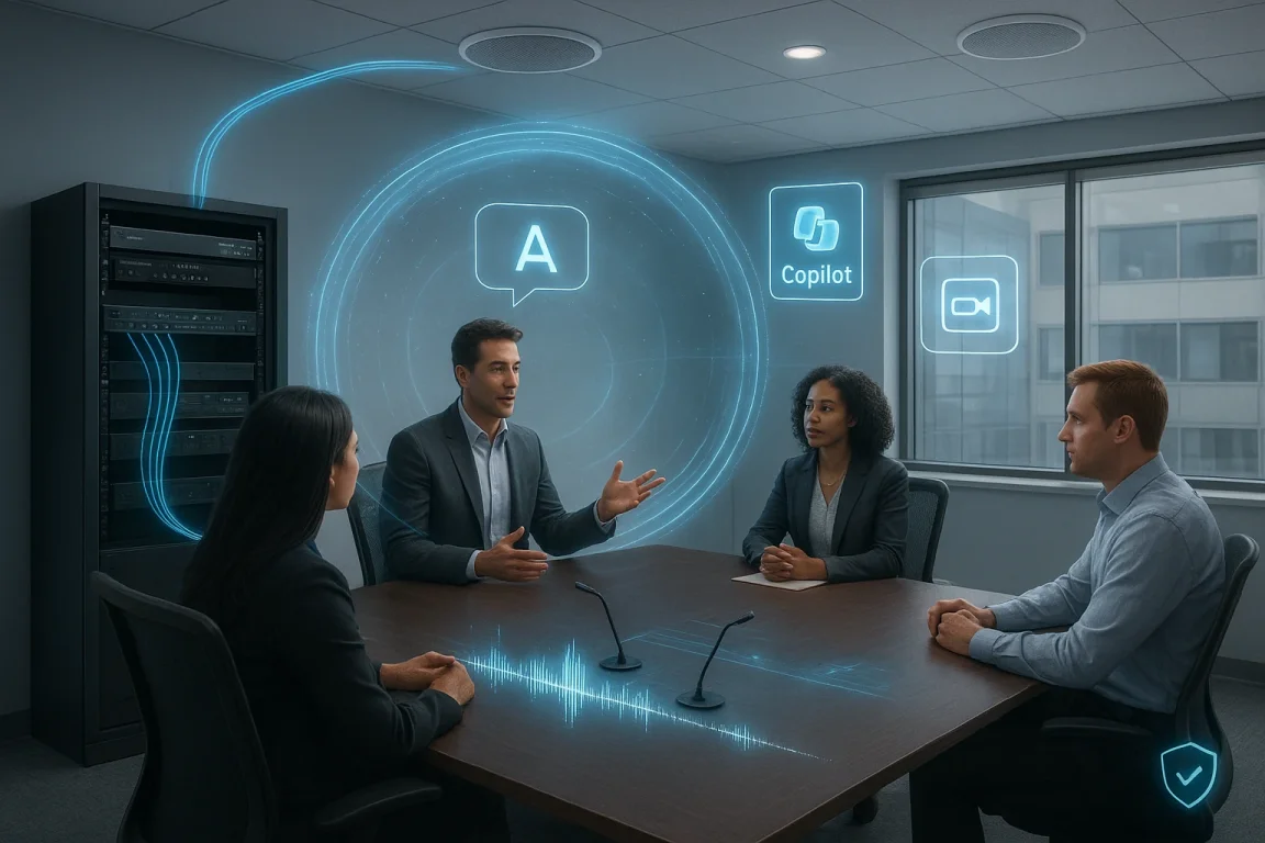 Crestron DM NAX Intelligent Audio: AI Ready Meeting Rooms with AES67 ...