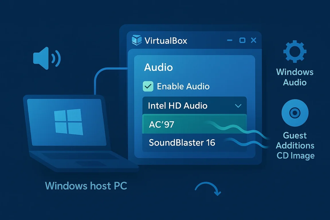 Fix VirtualBox Audio Problems: Enable Audio, Controllers, Guest ...